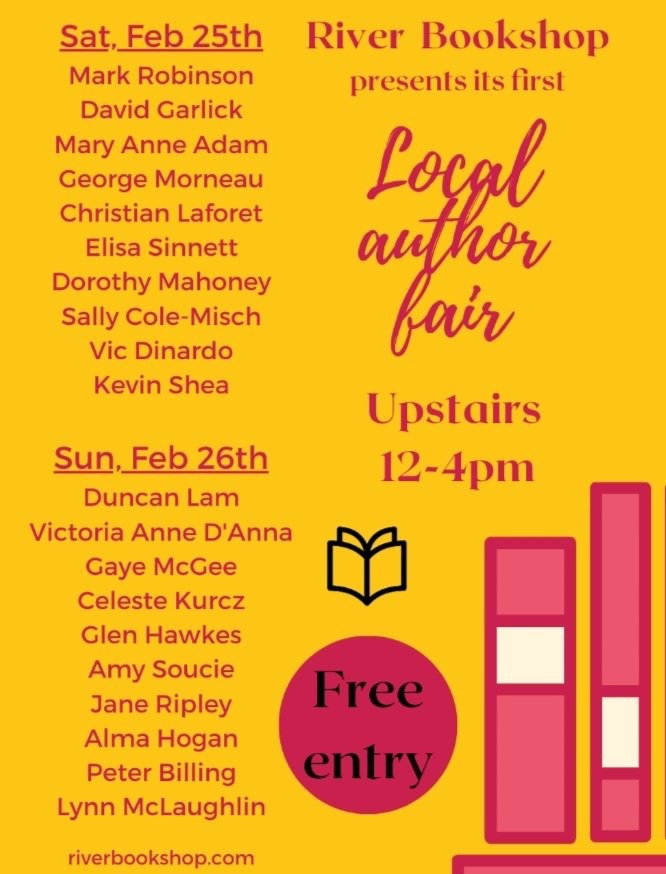 We will be at River Bookshop’s First Local Author Fair – Mighty Super Zero